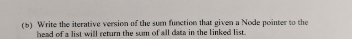 Solved 16 Points Given The Following Typedef Struct Node