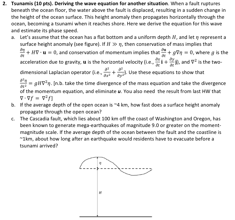 Solved Deriving the wave equation for another situation. | Chegg.com