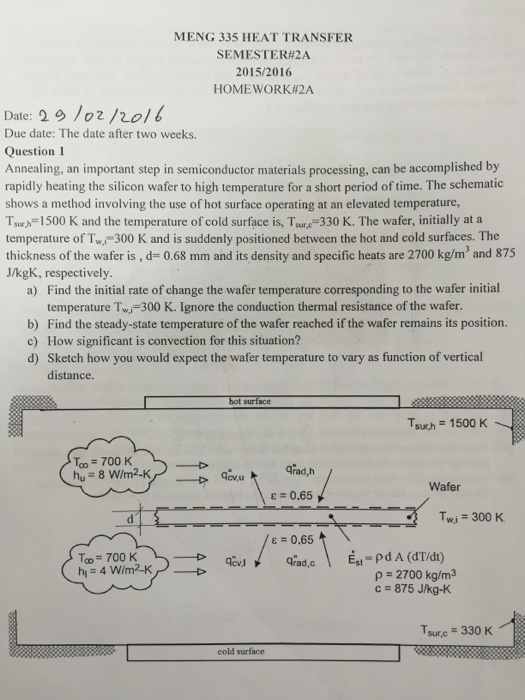 Solved Annealing, an important step in semiconductor | Chegg.com