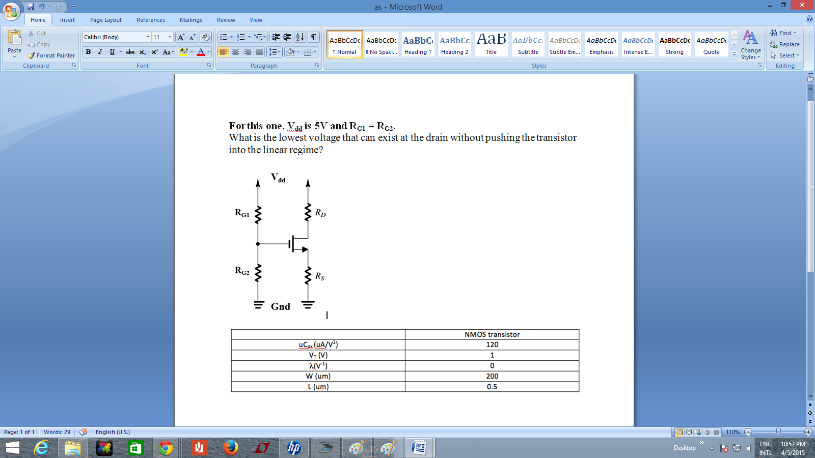 Solved As Microsoft Word Home Insert Page Layout References