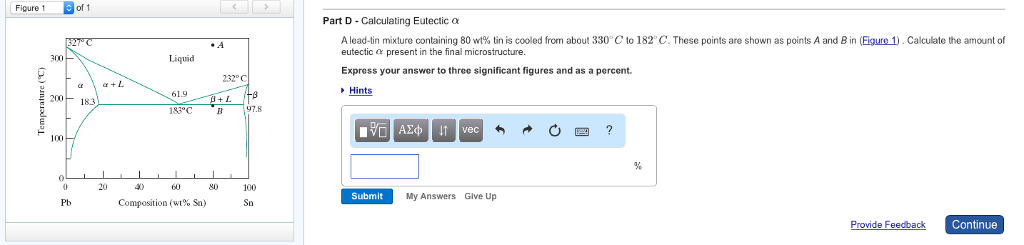 Solved Figure 1 of 1 Part D-Calculating Eutectic α Eigure 1 | Chegg.com Solved Figure 1 of 1 Part D-Calculating Eutectic α Eigure 1 | Chegg.com