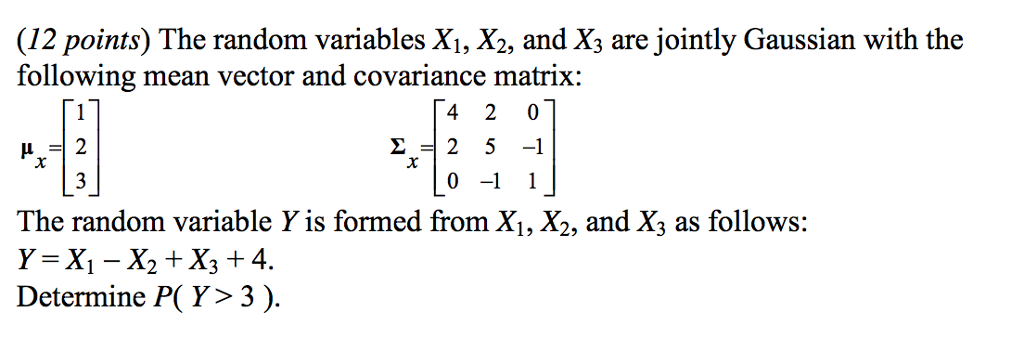 Solved The random variables X_1, X_2, and X_3 are jointly | Chegg.com