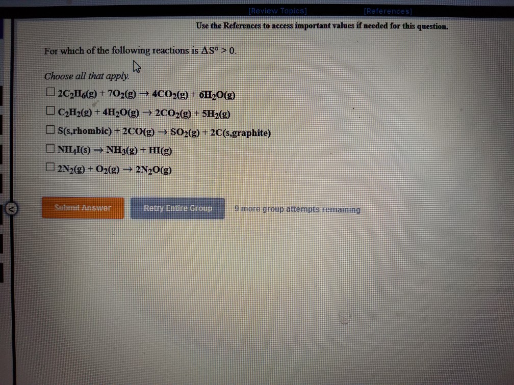 Solved Review Topics References Use the References to access | Chegg.com