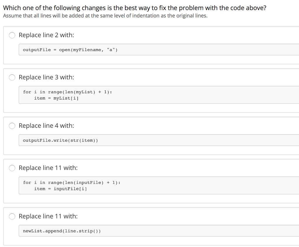 Solved 1l def saveList (myList, myPilename): 2 | Chegg.com