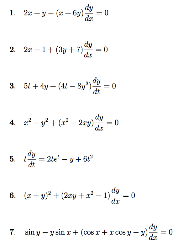 Solved Determine if the ODE is an exact equation. If it is, | Chegg.com