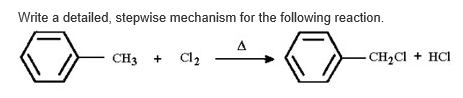 Solved Write a detailed, stepwise mechanism for the | Chegg.com