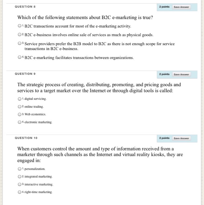 Solved QUESTION 8 2 points Save Answer Which of the | Chegg.com