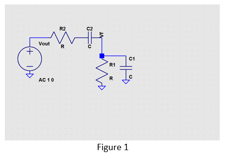 Solved R2 Vout AC 10 C2 C1 R1 Figure 1 | Chegg.com