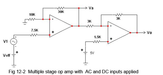 Solved Sketch Vo and Va in time relation with V1. Show the | Chegg.com