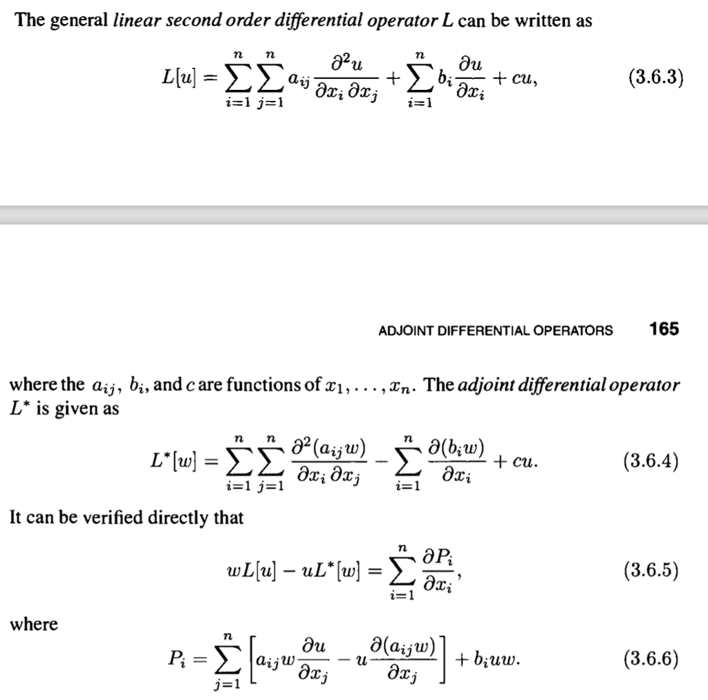The general linear second order differential operator | Chegg.com