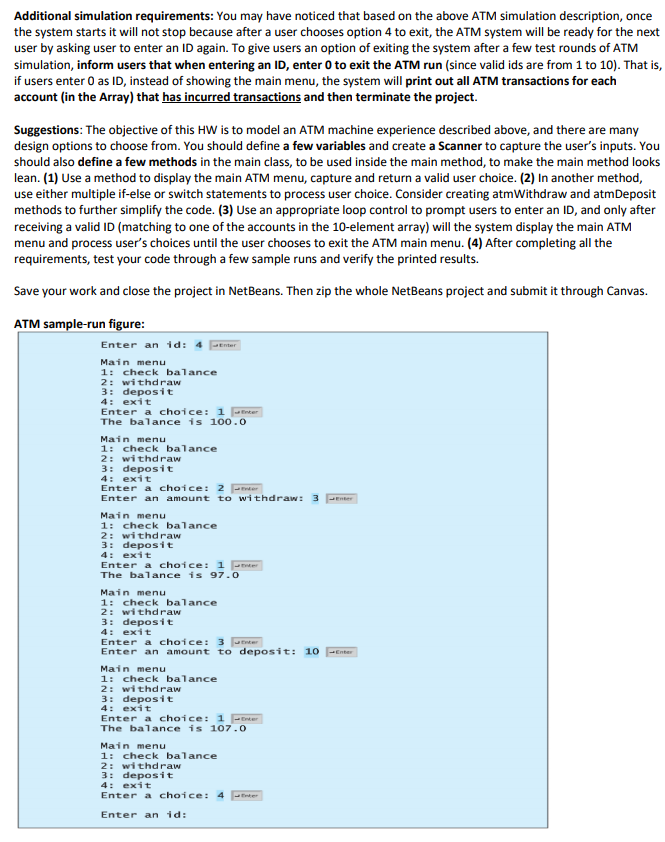 Solved Calling all Java experts! I need help putting | Chegg.com