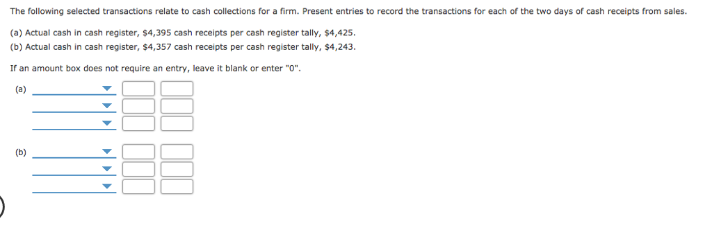 Solved The following selected transactions relate to cash | Chegg.com