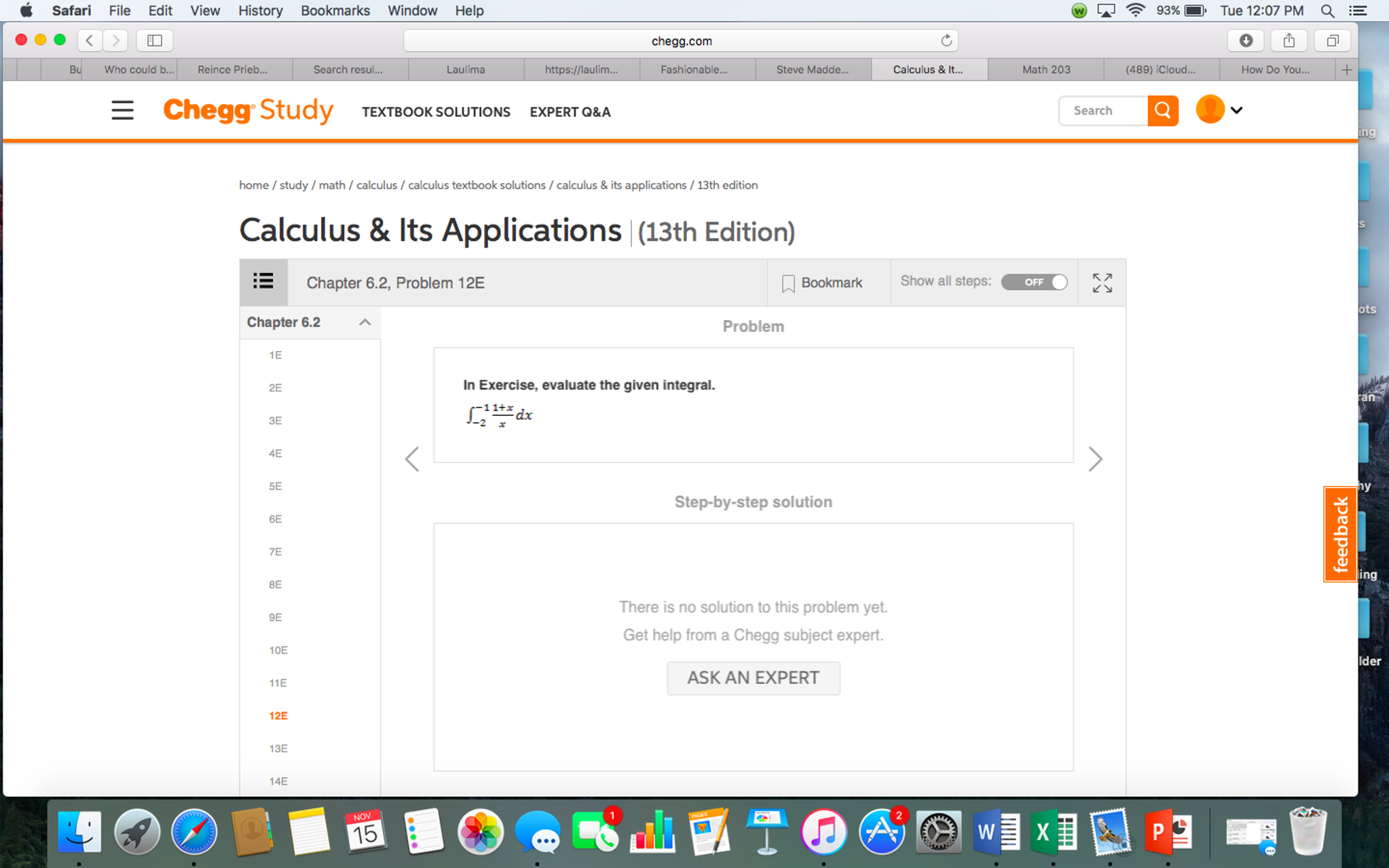 Solved 《 Safari File Edit View History Bookmarks window Help | Chegg.com