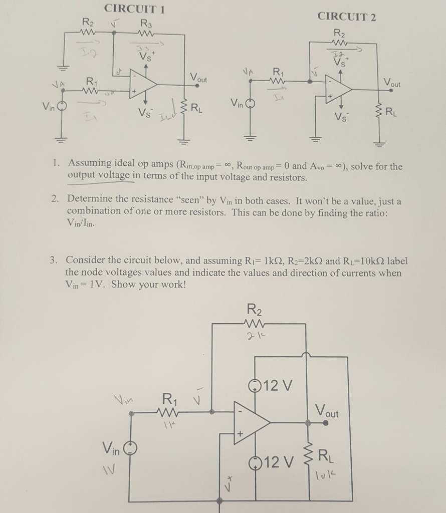 Solved Assuming ideal op amps (R_in, op amp = infinity, | Chegg.com Solved Assuming ideal op amps (R_in, op amp = infinity, | Chegg.com