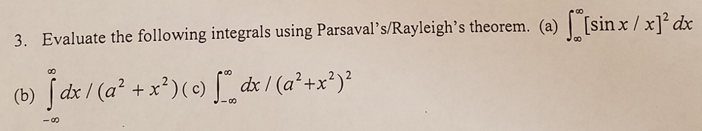 Solved Evaluate the following integrals using | Chegg.com