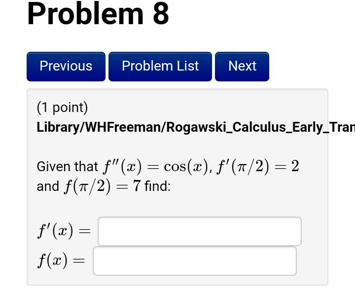 Solved Given that f Solved Given that f