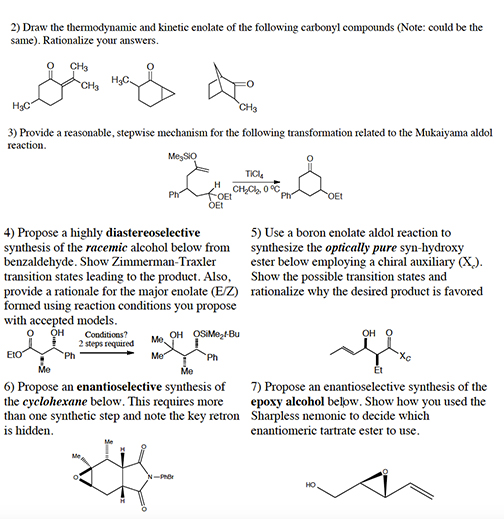 Solved Draw the thermodynamic and kinetic enolate of the | Chegg.com