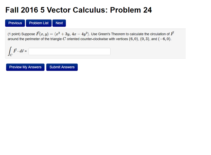 Solved Suppose vector F(x, y) = (x^2 + 3y, 4x - 4y^2). Use | Chegg.com Solved Suppose vector F(x, y) = (x^2 + 3y, 4x - 4y^2). Use | Chegg.com