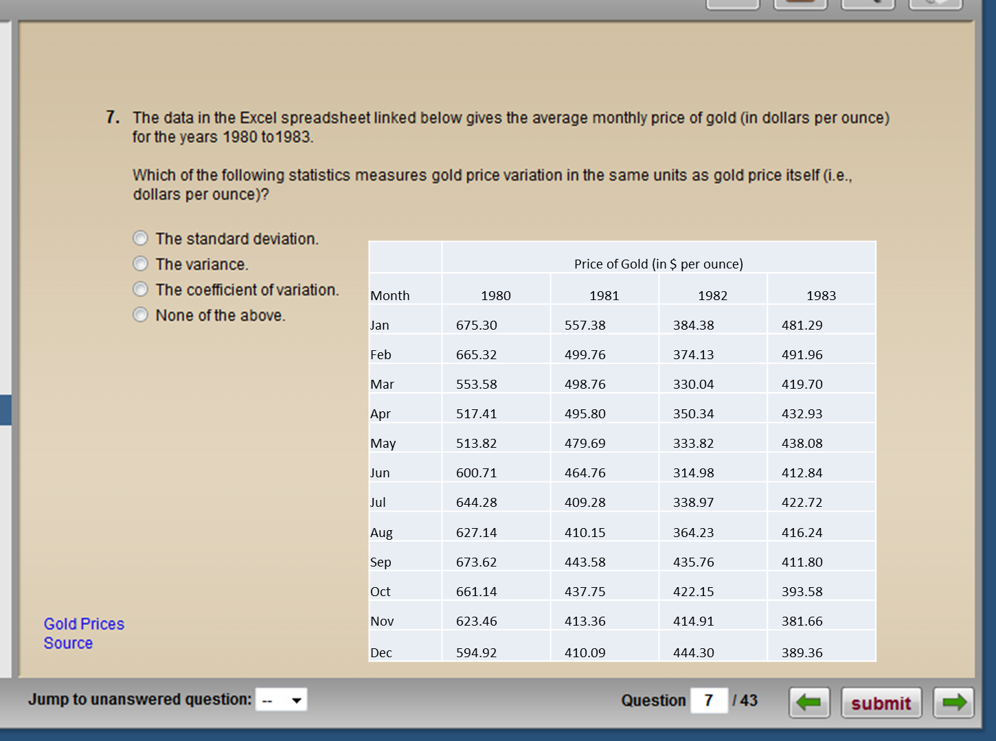 Solved The Data In The Excel Spreadsheet Linked Below Gives