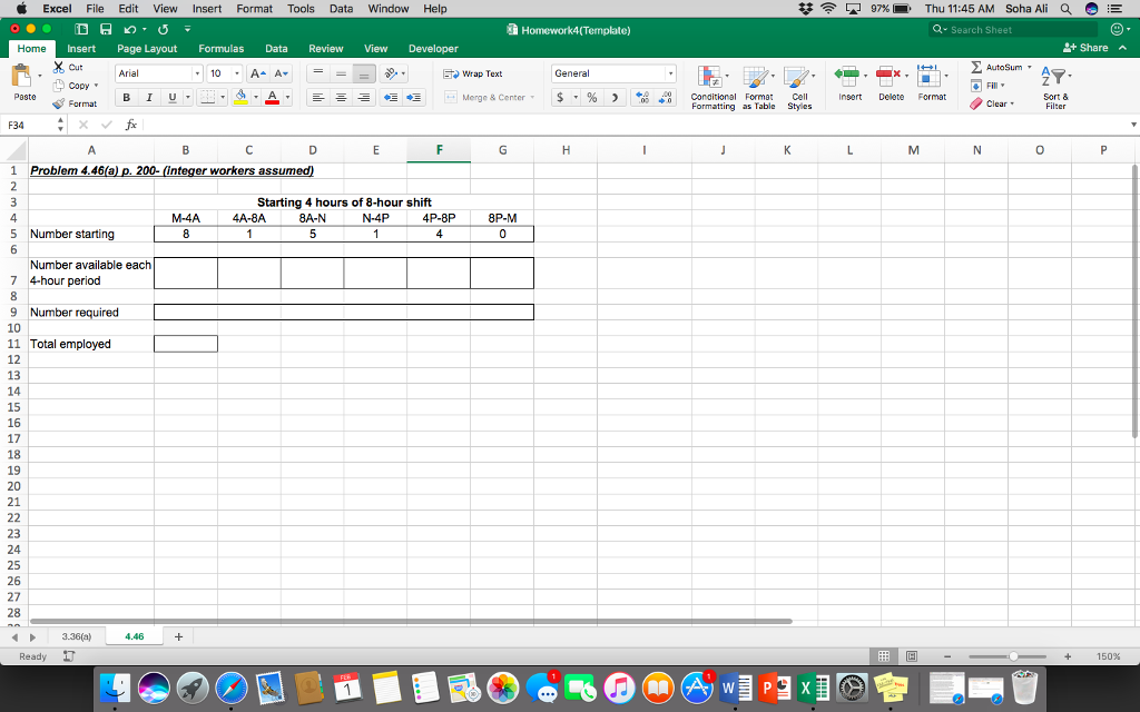 Solved During each four-hour period, a small town police | Chegg.com