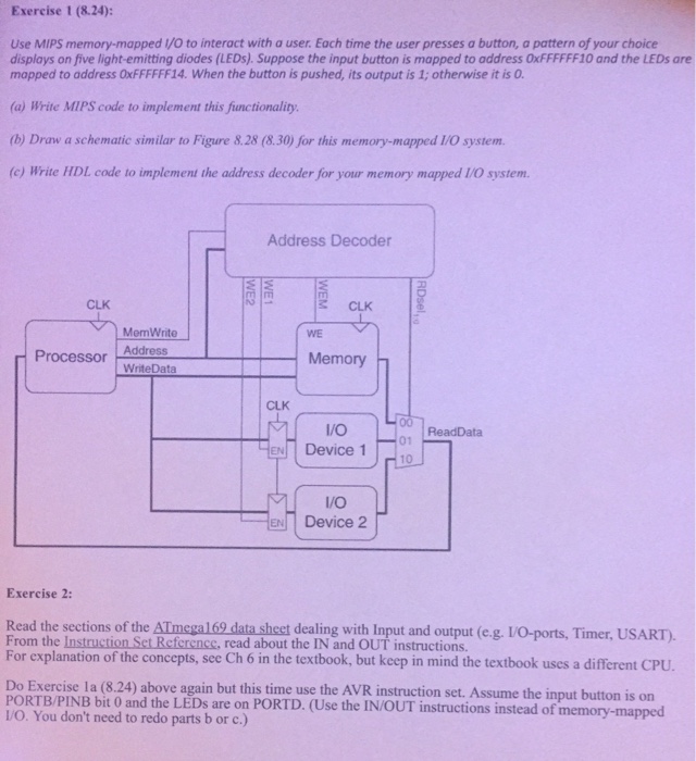 Use MIPS memory-mapped I/O to interact with a user. | Chegg.com