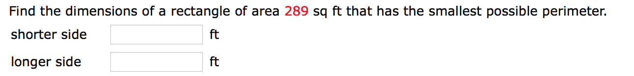 Solved Find the dimensions of a rectangle with a perimeter | Chegg.com