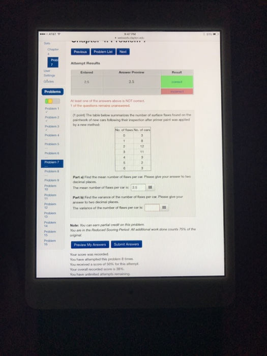 Solved The table below summarizes the number of surface | Chegg.com