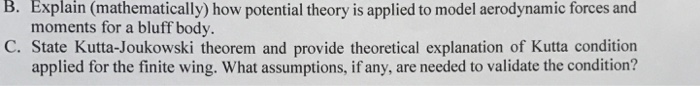 Solved Explain (mathematically) how potential theory is | Chegg.com