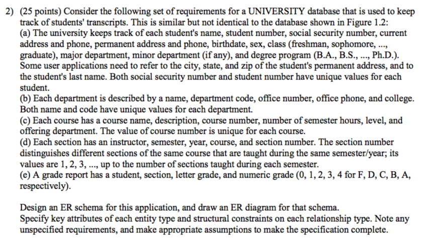 Solved 2) (25 points) Consider the following set of | Chegg.com