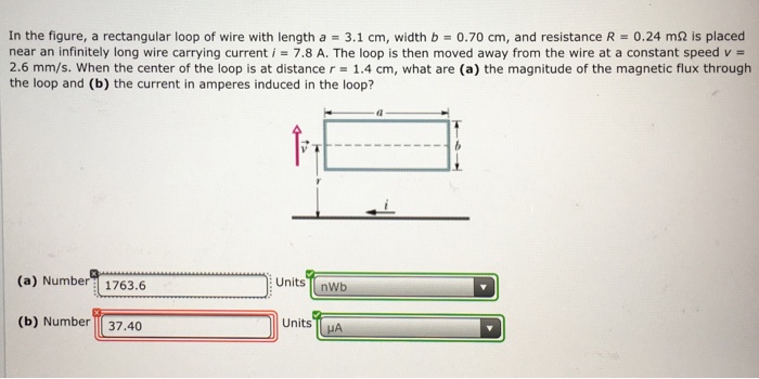 Solved In the figure, a rectangular loop of wire with length | Chegg.com