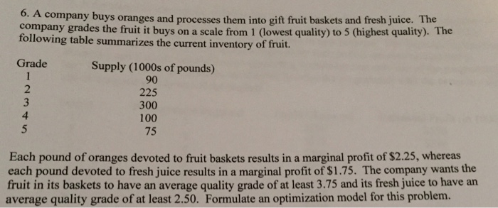 Solved Define The Decision Variables Write The Objective