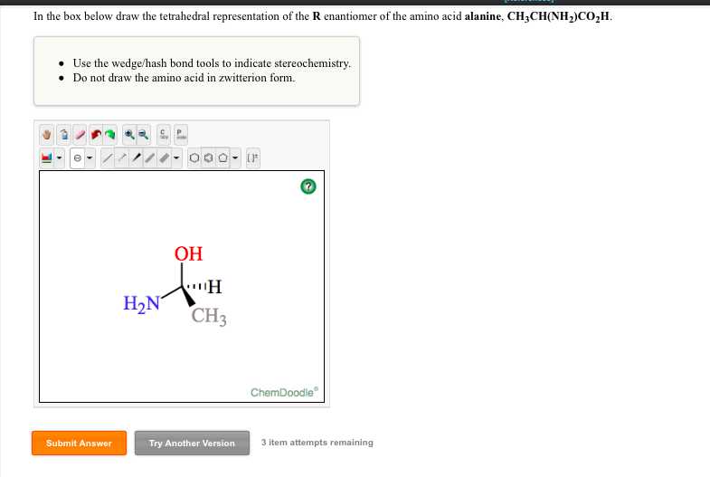 Solved In the box below draw the tetrahedral representation | Chegg.com