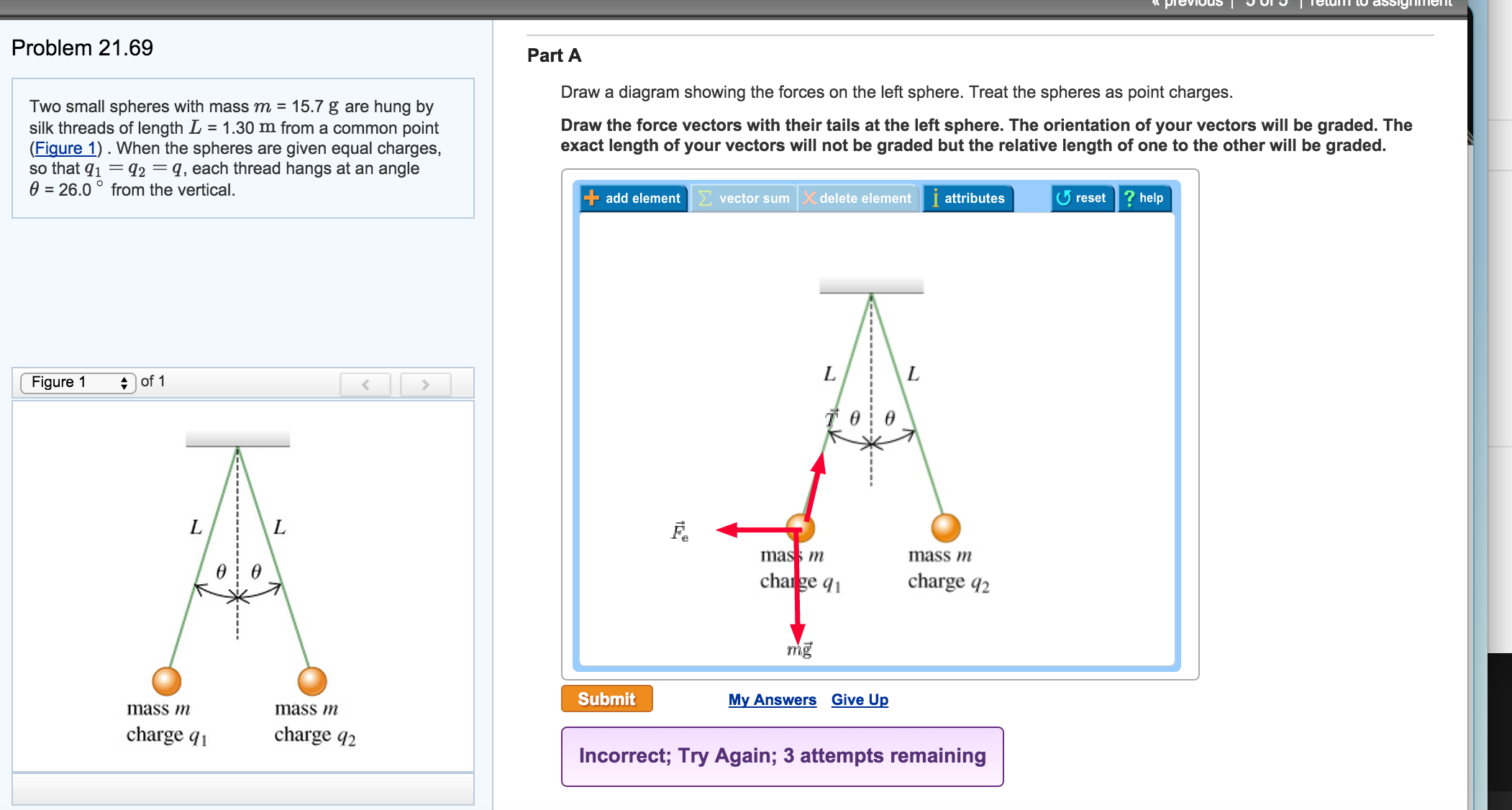 Solved Physics question about forces. I'm confused what I'm | Chegg.com