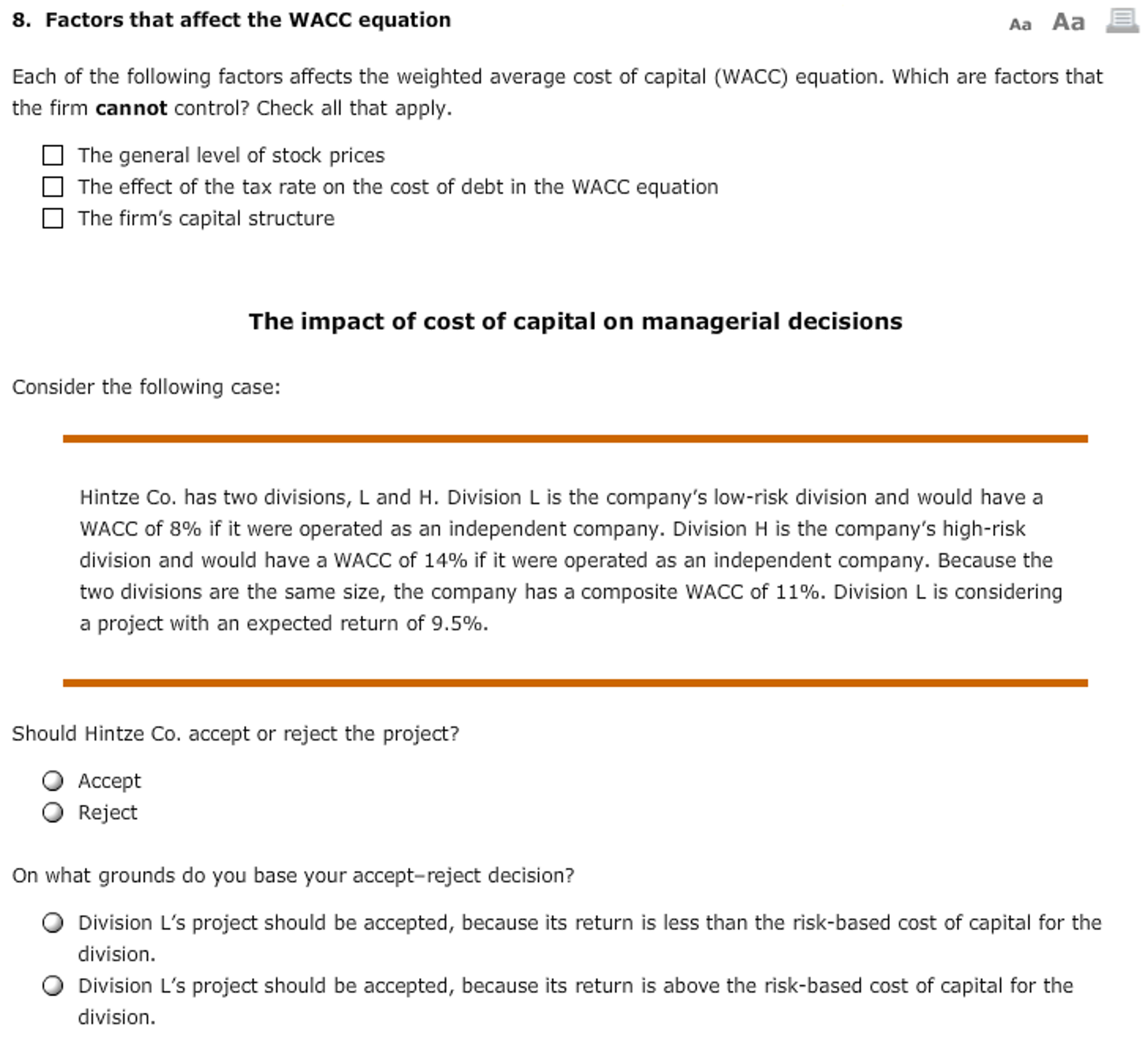 Solved Each Of The Following Factors Affects The Weighted Chegg solved-each-of-the-following-factors-affects-the-weighted-chegg