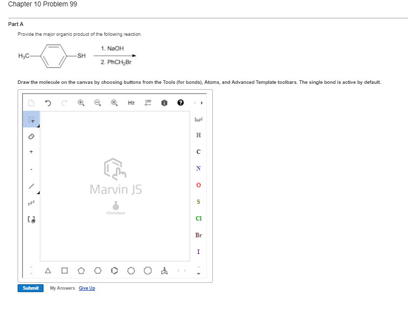 Solved Chapter 10 Problem 99 Part A Provide the major | Chegg.com