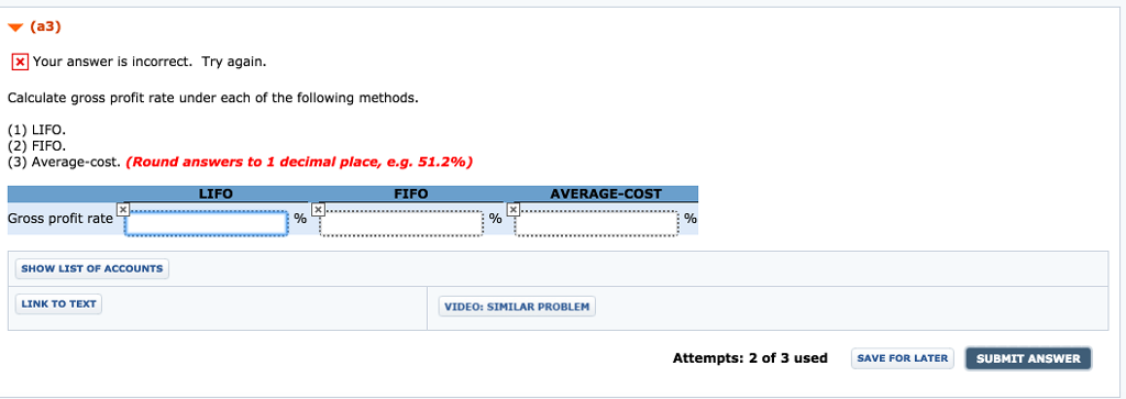 Solved Problem 6-5A (Part Level Submission) You have the | Chegg.com
