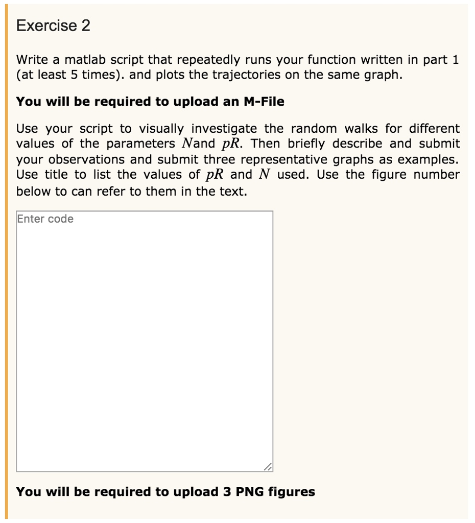Solved Exercise1 Write A Matlab Function That Generates A 