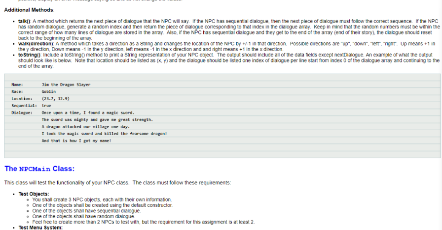 Solved General Directions: Please read very carefully for | Chegg.com