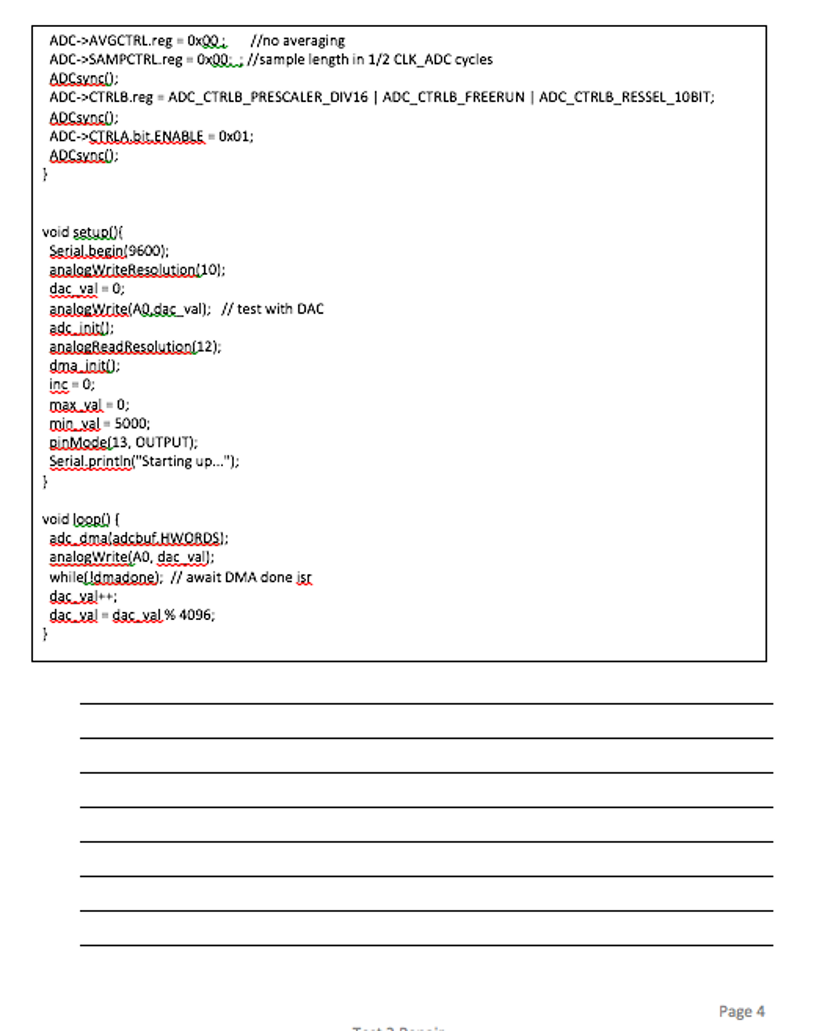 Direct Memory Access (3 points 1. The SAM3X processor | Chegg.com