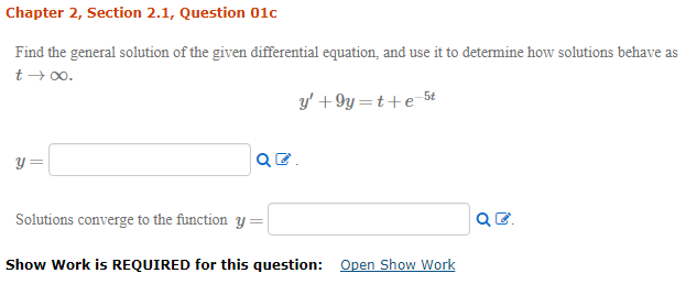 Solved Find the general solution of the given differential | Chegg.com