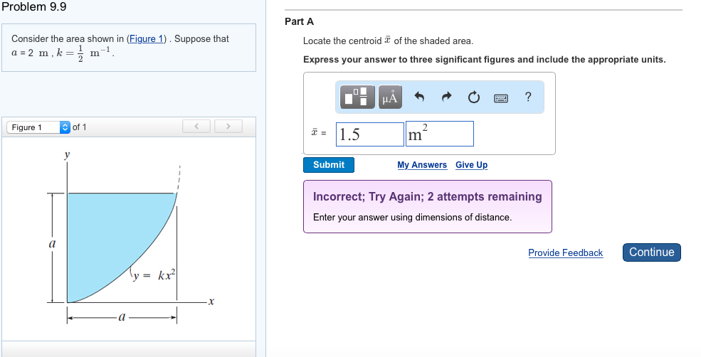 Solved Consider The Area Shown In Figure 1 Suppose That A