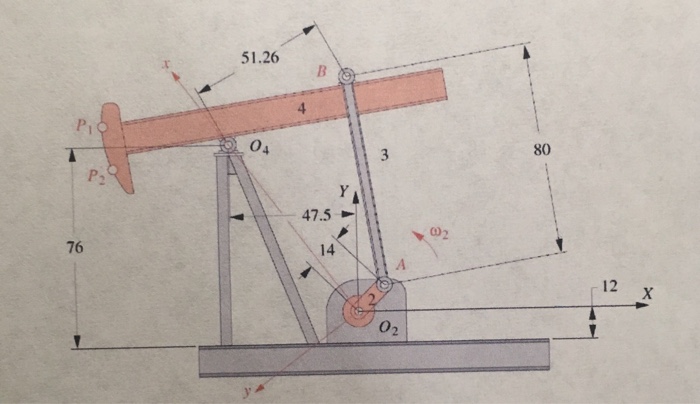 Solved Perform An Acceleration Analysis Using The Vector Chegg