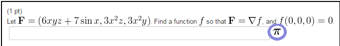 Solved Let F = (6xyz + 7 sin x, 3x^2z, 3x^2y). find a | Chegg.com Solved Let F = (6xyz + 7 sin x, 3x^2z, 3x^2y). find a | Chegg.com