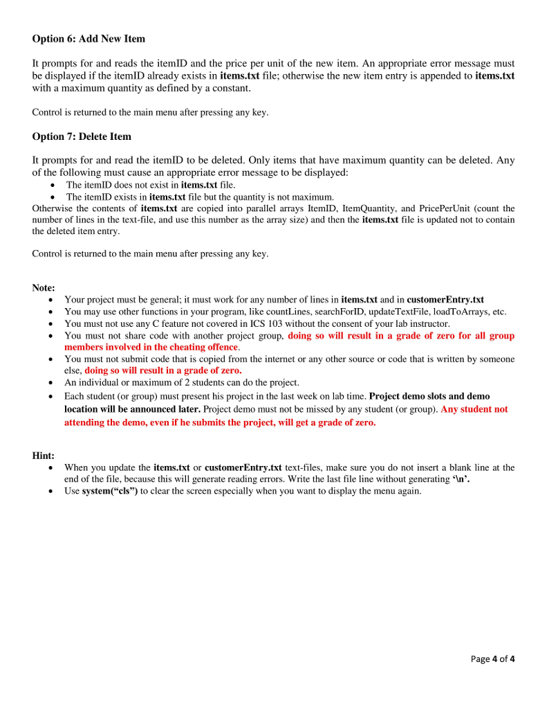 Solved C Program To Enable A Shop To Maintain Its Small Chegg