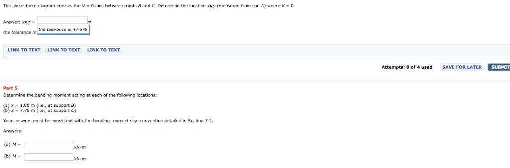 Solved Part 1 Use discontinuity functions to develop the | Chegg.com