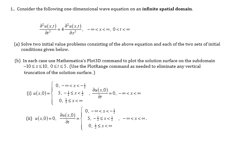 Operational Methods: Second Order Partial | Chegg.com