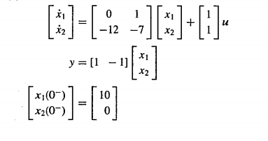 Solved D8.10 Use Laplace transform methods to find the | Chegg.com