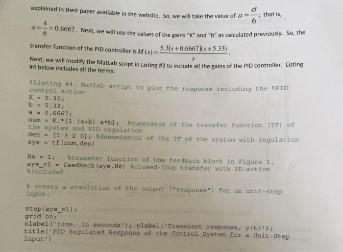 Solved Provide the MATLAB code to plot the new root loci to | Chegg.com