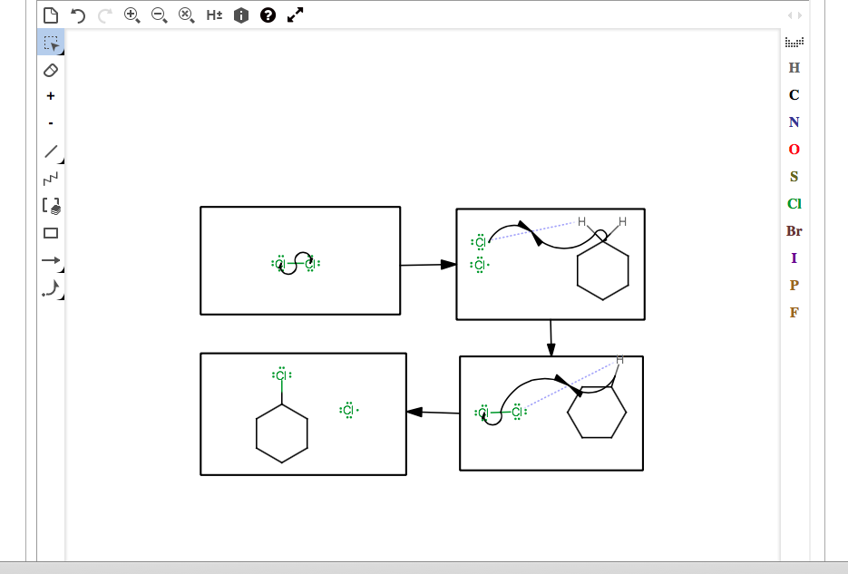 Solved Part A Write a mechanism for the light-initiated | Chegg.com