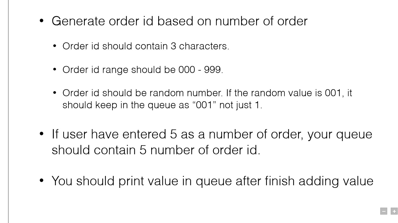 Solved Create a main method Inside main method, create a | Chegg.com